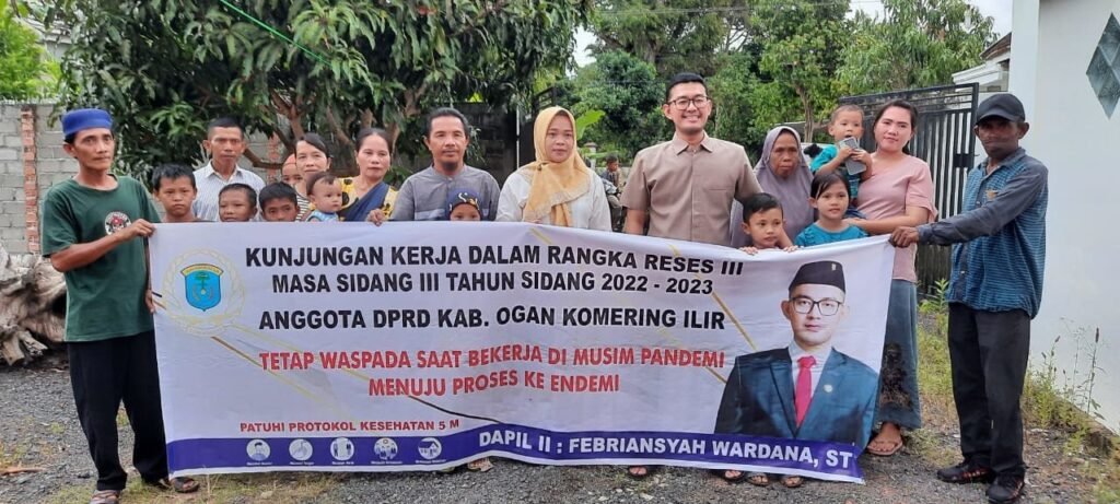 Febriansyah Wardana Tampung Aspirasi Masyarakat Dapil II - Beritamusi